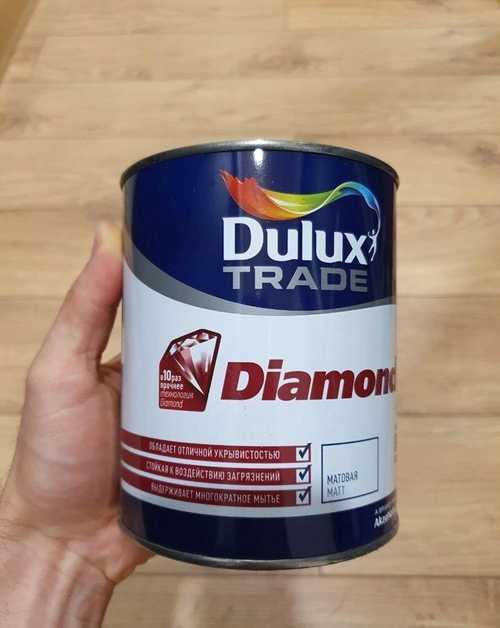Краска dulux trade diamond matt BW 1 л