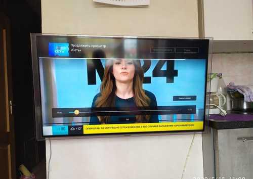 Телевизор Samsung Led UE40F6800AB Smart: TV