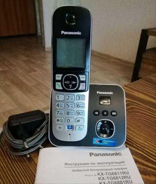 Panasonic KX-TG6821RU цифровой беспроводной телефо