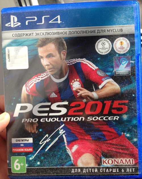PES 2015 for ps4