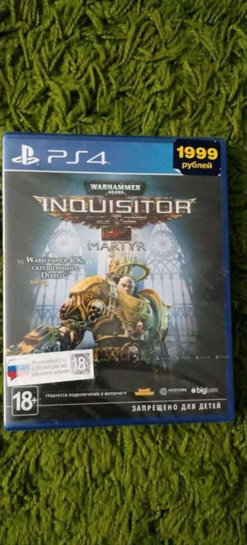 Warhammer 40000 inquisitor martyr ps4