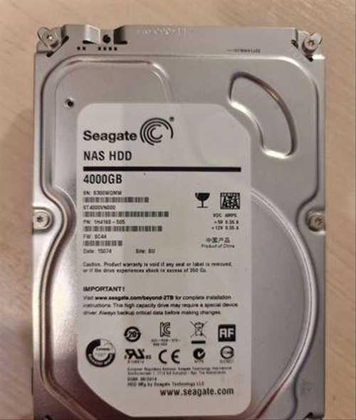 Жесткий диск Seagate ST4000VN000 4Tb Москва | Festima.Ru (373913021)