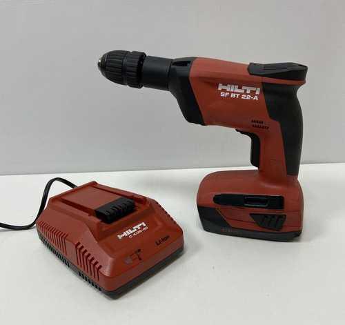 Аккумуляторная дрель Hilti SF BT 22-A