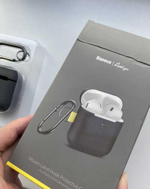 Новый чехол для AirPods 2 (Ростест)