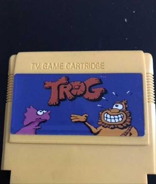Trog Tv game cartridge