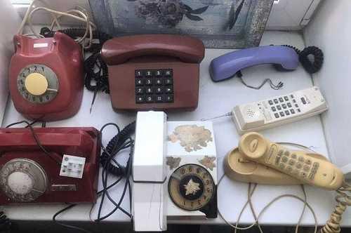 Старые телефоны стационарные СССР
