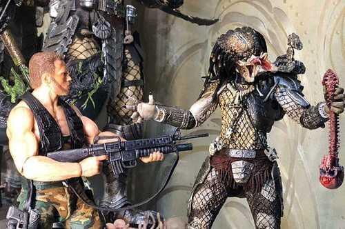 Фигурка Neca Predator - Jungle Hunter & Dutch Нека