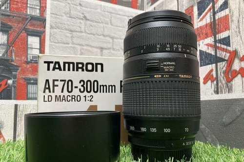 Объектив Tamron AF 70-300mm f/4-5.6 Di LD macro