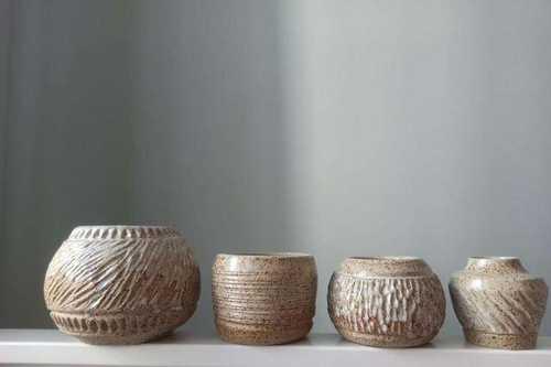 Керамические вазы и кашпо