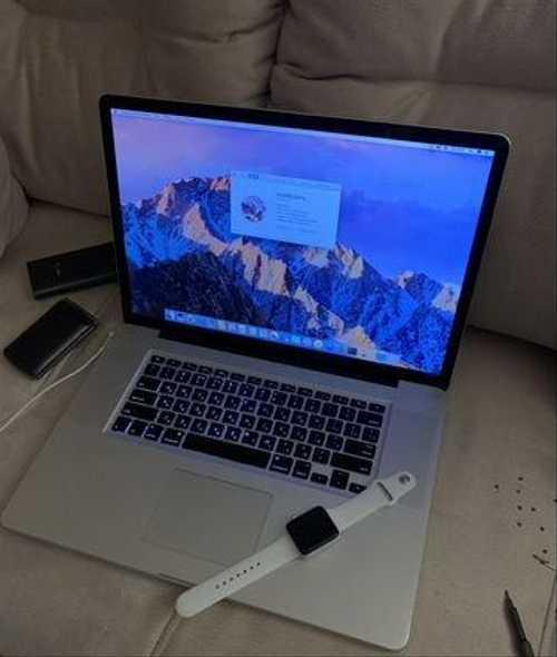 Apple MacBook Pro 17, большой FHD, i7 2.2+SSD*Rade