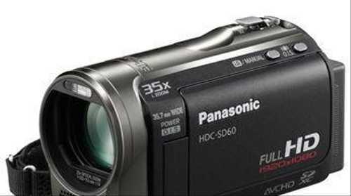 Видеокамера/фотоаппарат Panasonic HDC-SD60