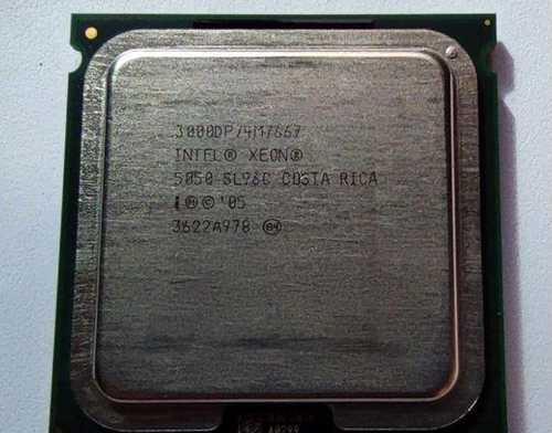 Серверный процессор xeon 5050 3000dp/4m/667