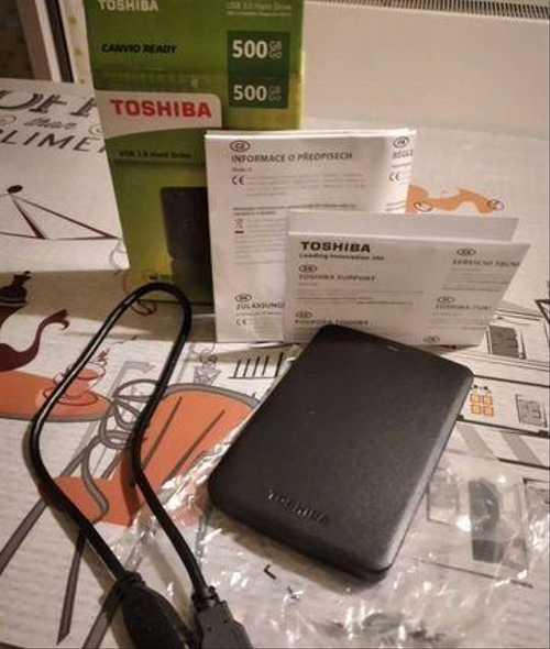 Переносной жесткий диск 500 GB