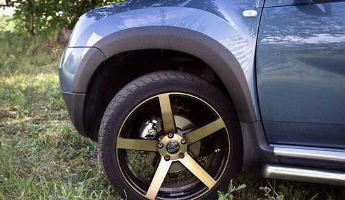 Накладки на колёсные арки Renault Duster