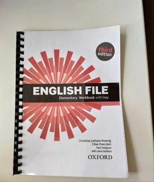 English file elementary workbook