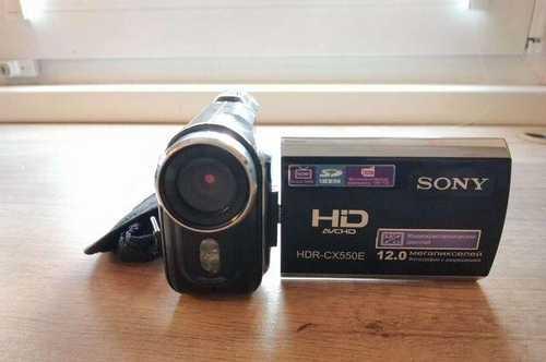 Видеокамера sony HDR-CX550E