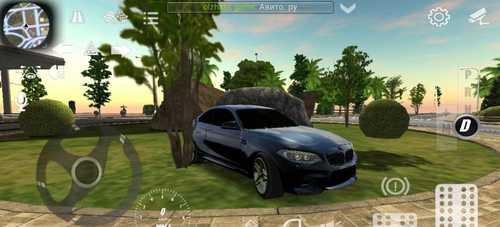 Машина BMW в car parking multiplayer