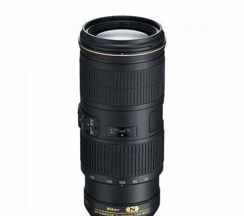 Объектив Nikon 70-200mm f/4G ED VR AF-S