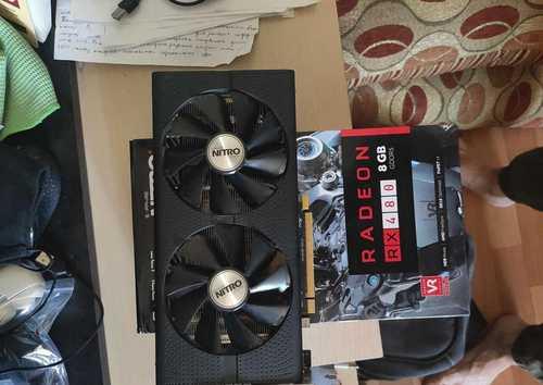 Видеокарта Rx 480 8gb