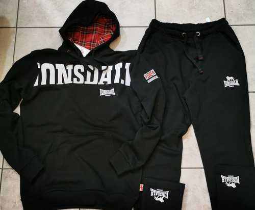 Оригинальный Спортивный костюм Lonsdale новый.Черн