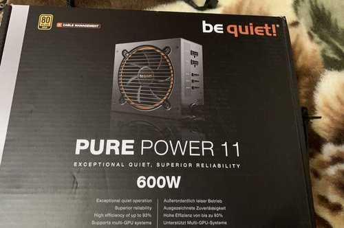 Блок питания be quiet Pure Power 11, 600W