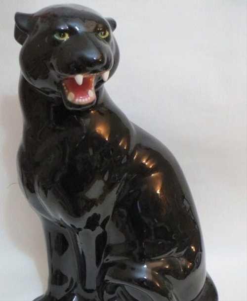 Статуэтка керамическая пантера.
