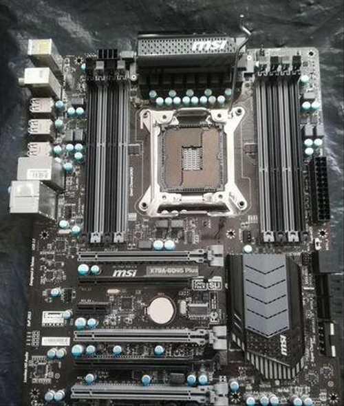 Msi x79a-gd45 plus (s.2011) С дефектом