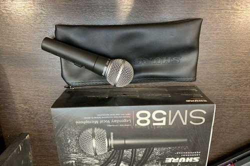 Shure SM58S - Вокальный микрофон с выключателем
