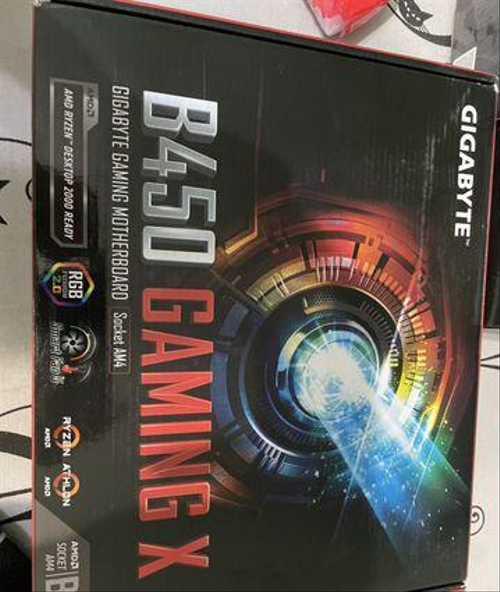 Материнская плата Gigabyte B450 gaming X, SocketAM