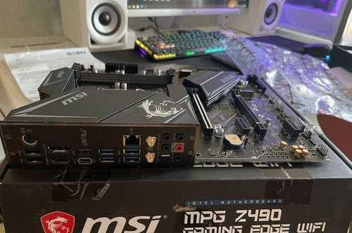 Материнская плата MSI MPG Z490 gaming edge wifi