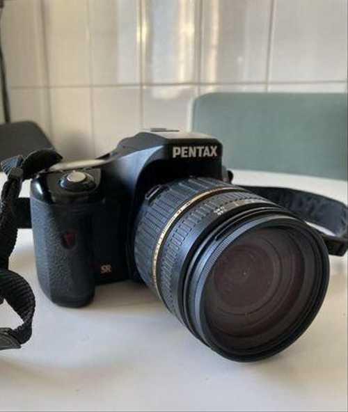 Зеркальный фотоаппарат pentax k200d