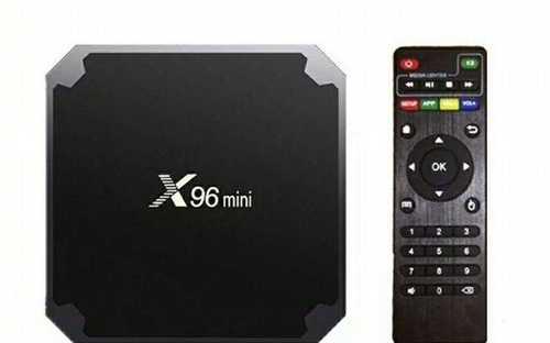 TV приставка X96 mini android 9 Smart tv box Новая