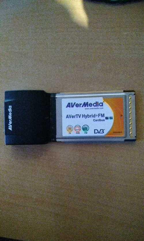 Тв Тюнер AVerMedia avertv Hybrid + FM Cardbus(E506