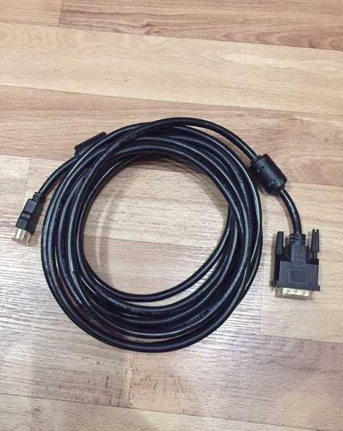 Hdmi/DVI кабель Buro 5 метров