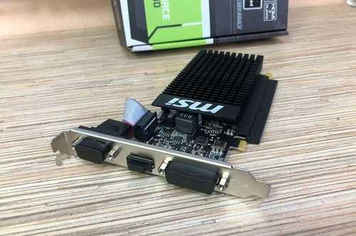 1024Mb GeForce GT710 MSI (1 Гб, gddr3) (237918)