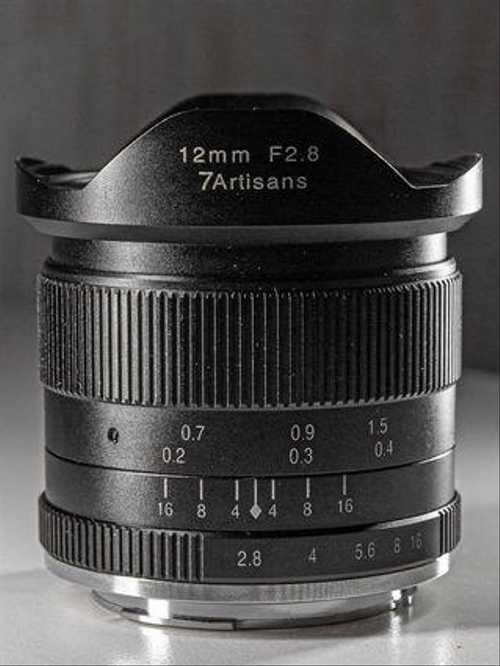 7artisans 12mm f2.8 canon