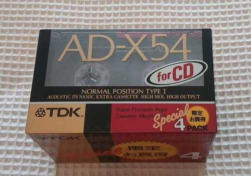 Аудиокассета TDK AD-X 54, тетрапак