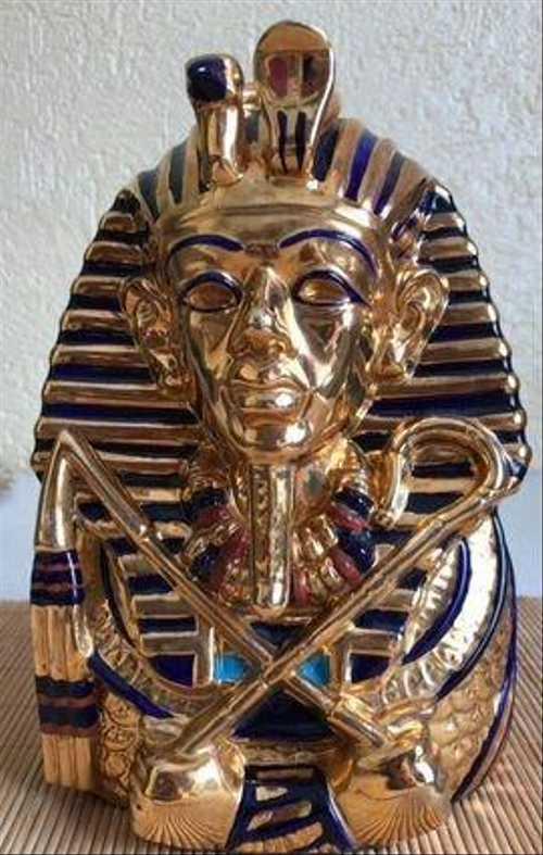 Статуэтка "Тутанхамон" позолота, эмаль