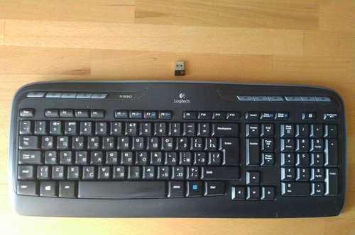 Клавиатура Logitech K330 и USB ресивер