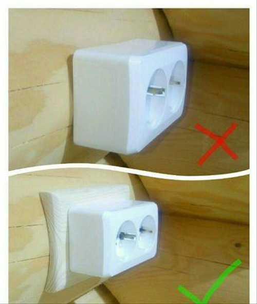 Накладка на бревно
