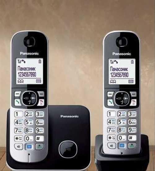 Телефон беспроводны Panasonic KX-TG6811RU комплект