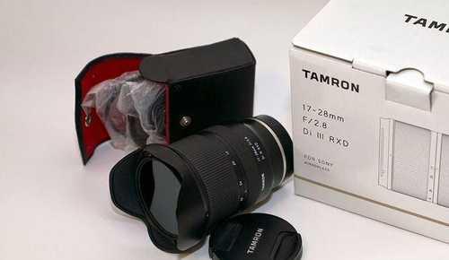 Tamron 17-28/2.8 Di III RXD Sony +UV,CPL,ND8,VND
