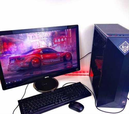 Игровой пк HP Omen Obelisk R5 2500x/GTX1050Ti 4гб