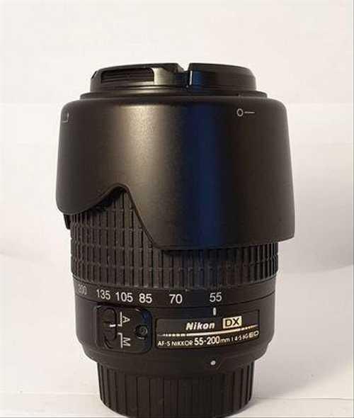 Nikon 55-200mm f/4-5.6G AF-S 55-200мм телевик