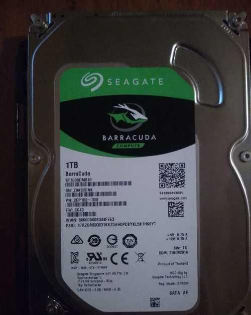 Жесткий диск Seagate Barracuda (1TB )