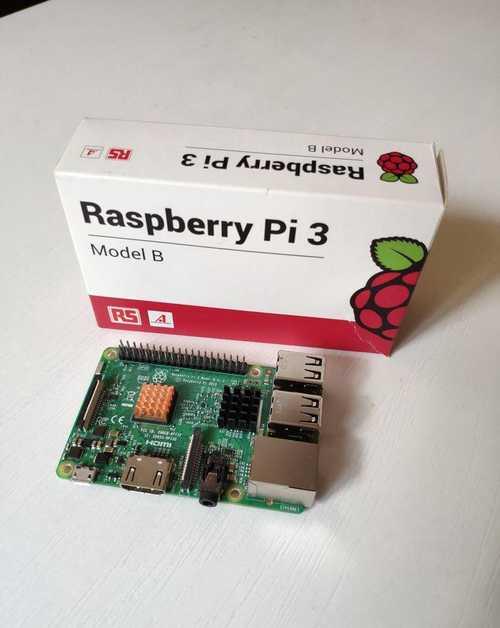 Микрокомпьютер Raspberry Pi 3 Model B