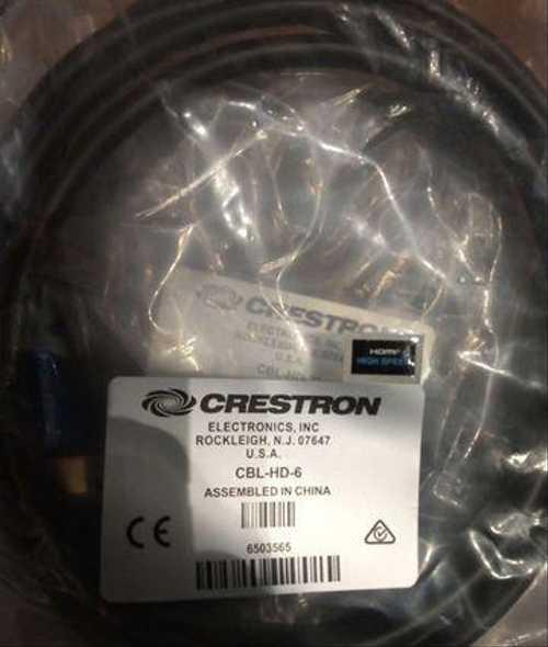Crestron hdmi патчкорд