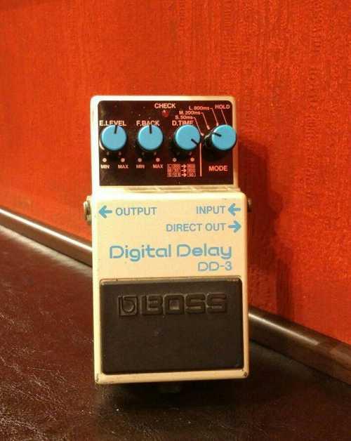 Гитарная педаль дилэй Boss DD-3 Japan