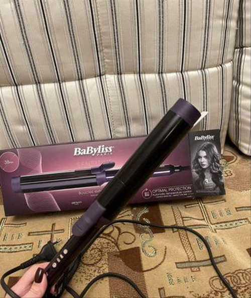 Плойка (щипцы) для завивки волос babyliss 38мм кру