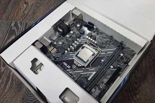 Комплект LGA1200 Core i3 10100F + Asus Prime H410M